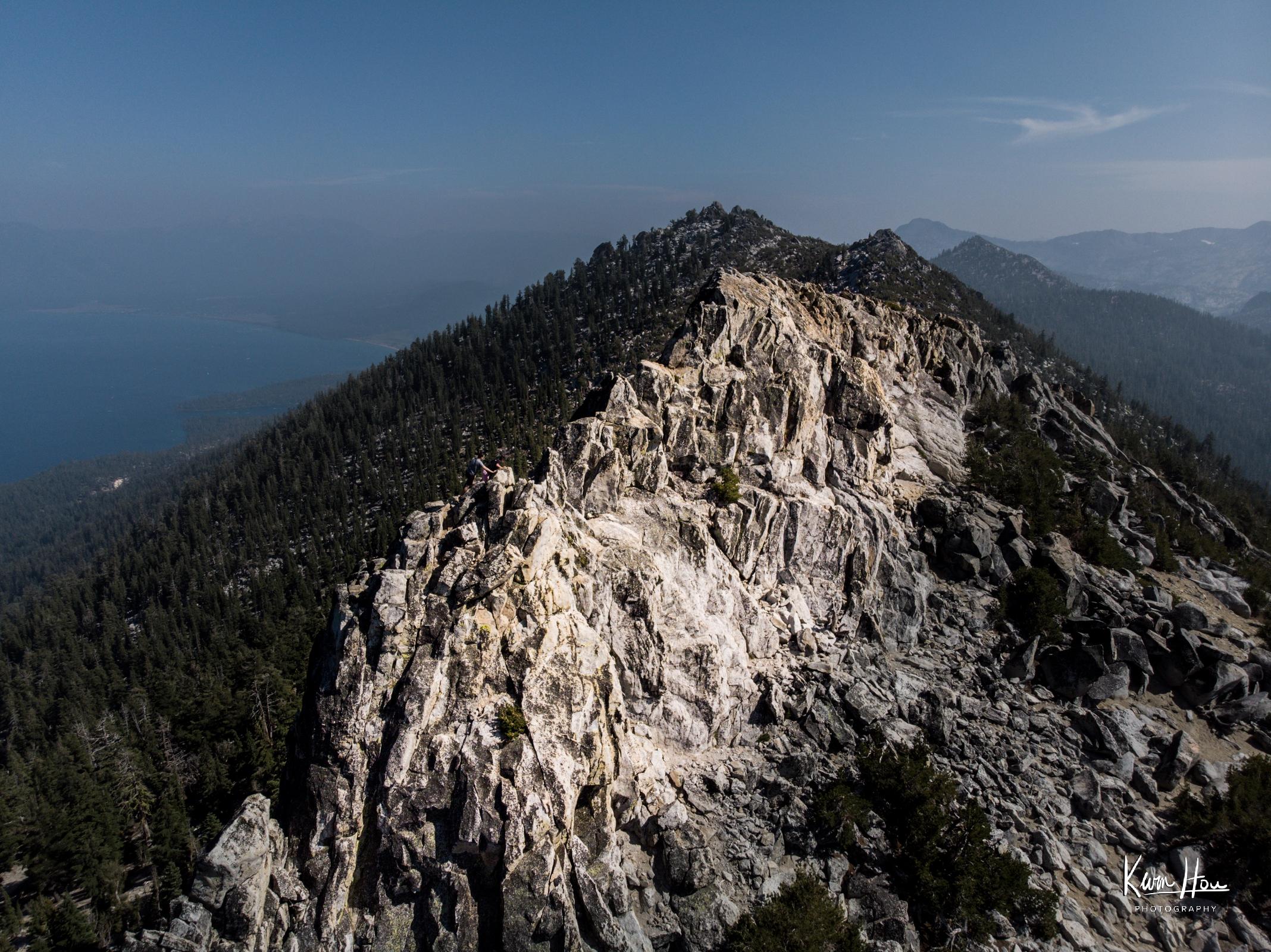 Rubicon Peak Side Angle Drone | Kevin Hou Photography
